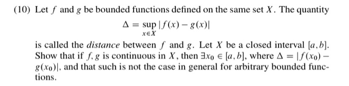 Solved (9) Give examples of two open sets A, B and f : AUB → | Chegg.com