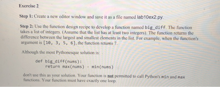 Solved Exercise 2 Step 1: Create a new editor window and | Chegg.com