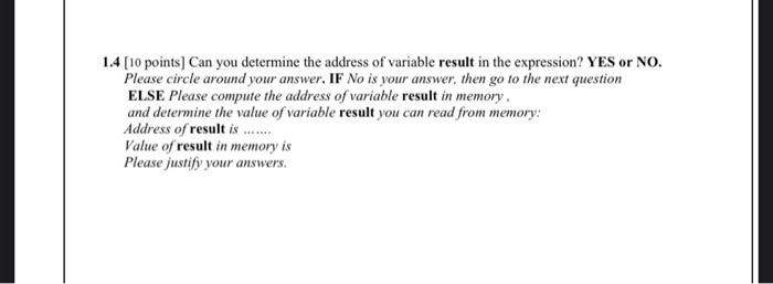 Solved Question 1. A student, while debugging his program, | Chegg.com