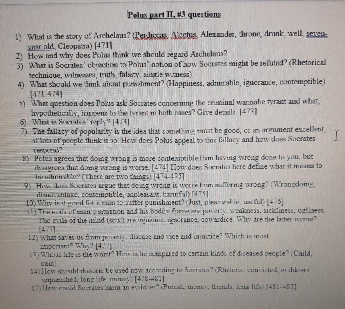 1) What is the story of Archelaus? (Perdiccas. | Chegg.com