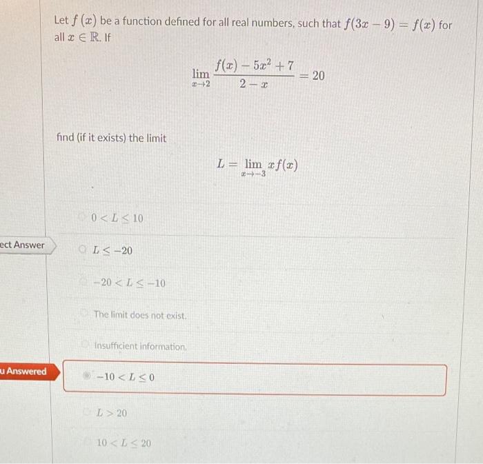 Solved Let f(x) be a function defined for all real numbers, | Chegg.com
