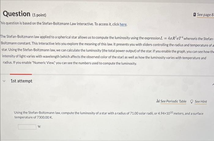 Solved UULeSIION (1 point) nis question is based on the | Chegg.com