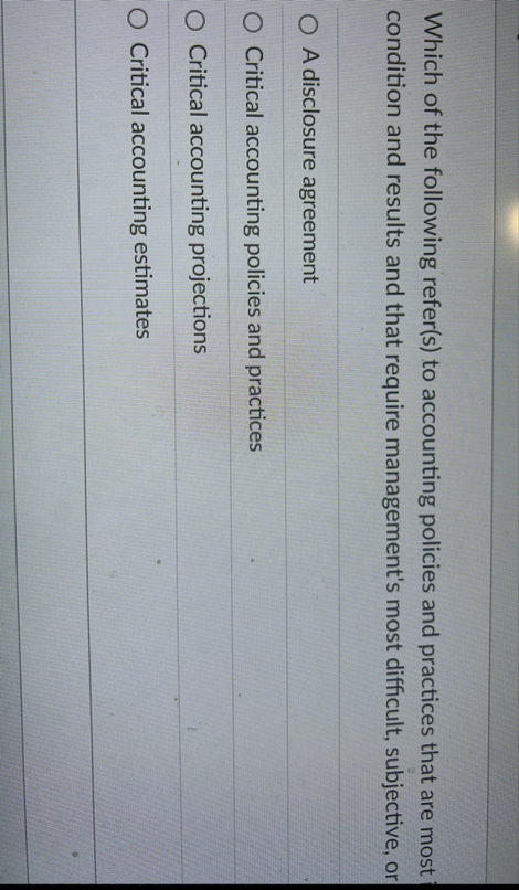 Solved Which of the following refer(s) ﻿to accounting | Chegg.com