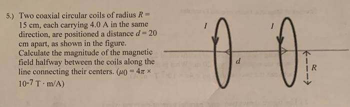 Solved 3.) Three very long, straight, parallel wires each | Chegg.com