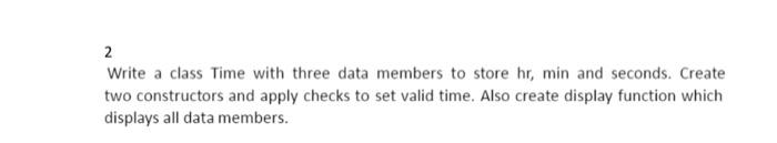 Solved 3 Create a class named Pizza that stores information | Chegg.com