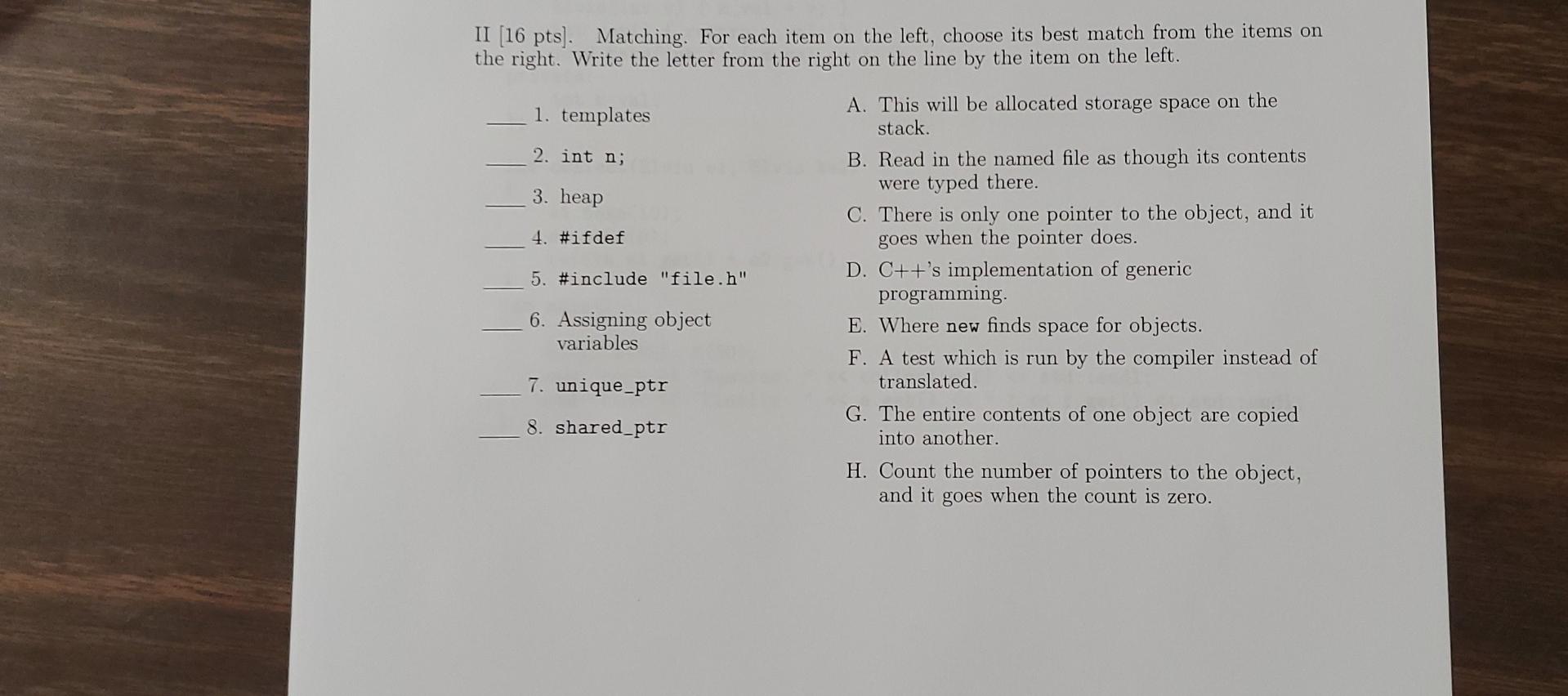 Solved I need answers to these multiple choice C++ | Chegg.com