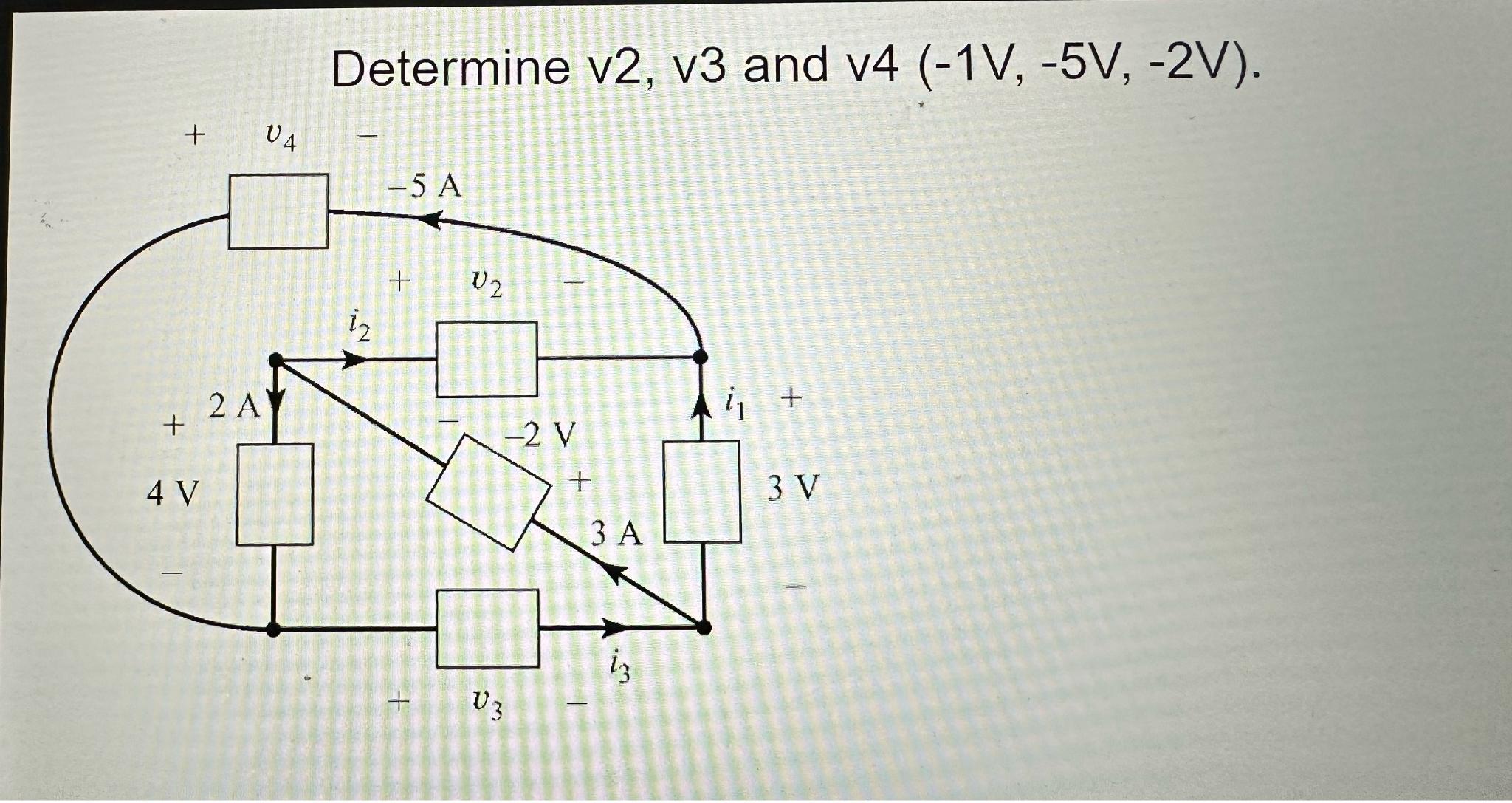 Solved Please explain how is this done. Determine v2,v3 ﻿and | Chegg.com