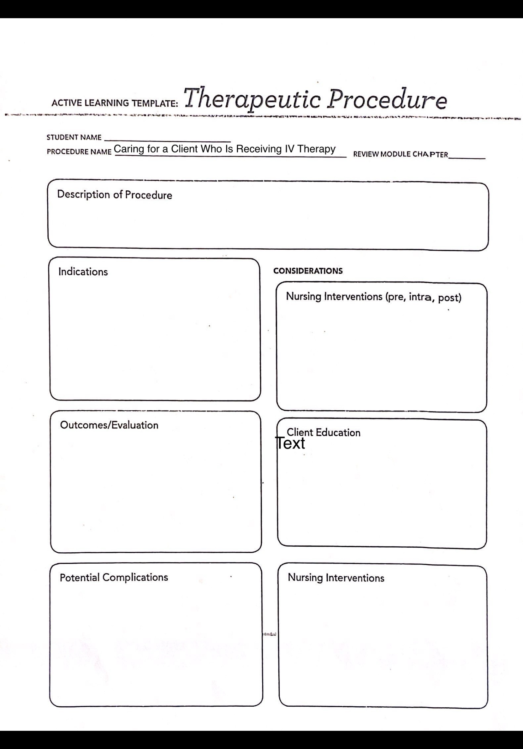 Solved Complete this template with at least 4 ﻿bullet points | Chegg.com