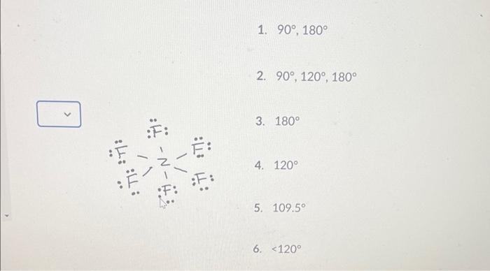Solved 1. 900, 180° 2. 90°, 120°, 180° 3. 180° :£: 4. 120° : | Chegg.com