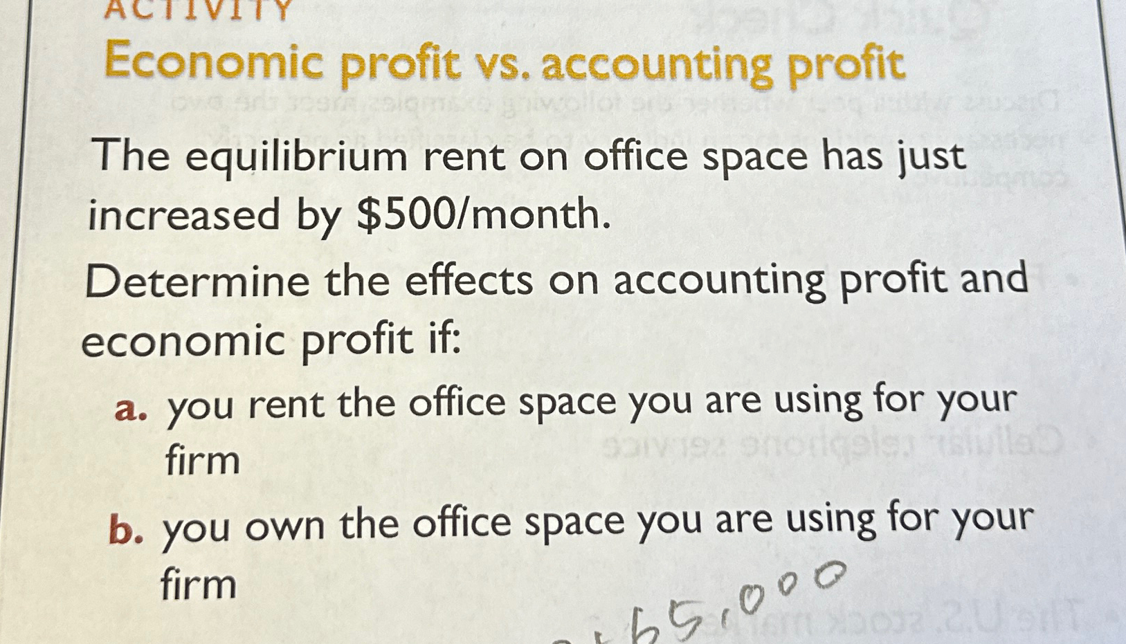 Solved Economic profit vs. ﻿accounting profitThe equilibrium | Chegg.com