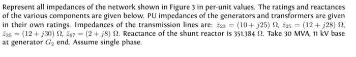 Solved Represent all impedances of the network shown in | Chegg.com