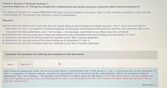 Solved Problem: Module 3 Textbook Problem 7 Learning | Chegg.com