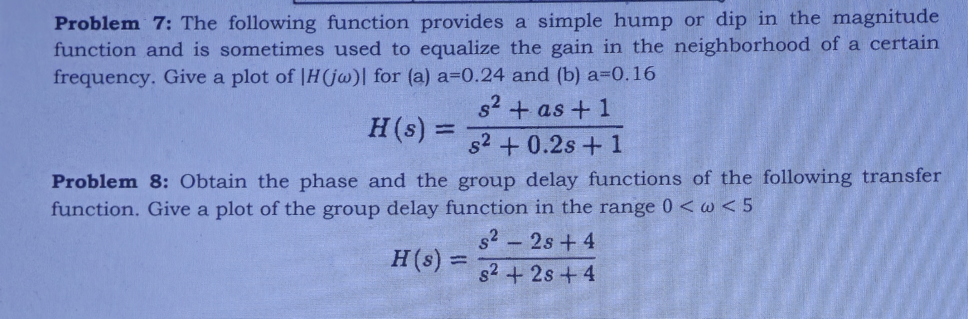 Solved howProblem 7: The following function provides a | Chegg.com