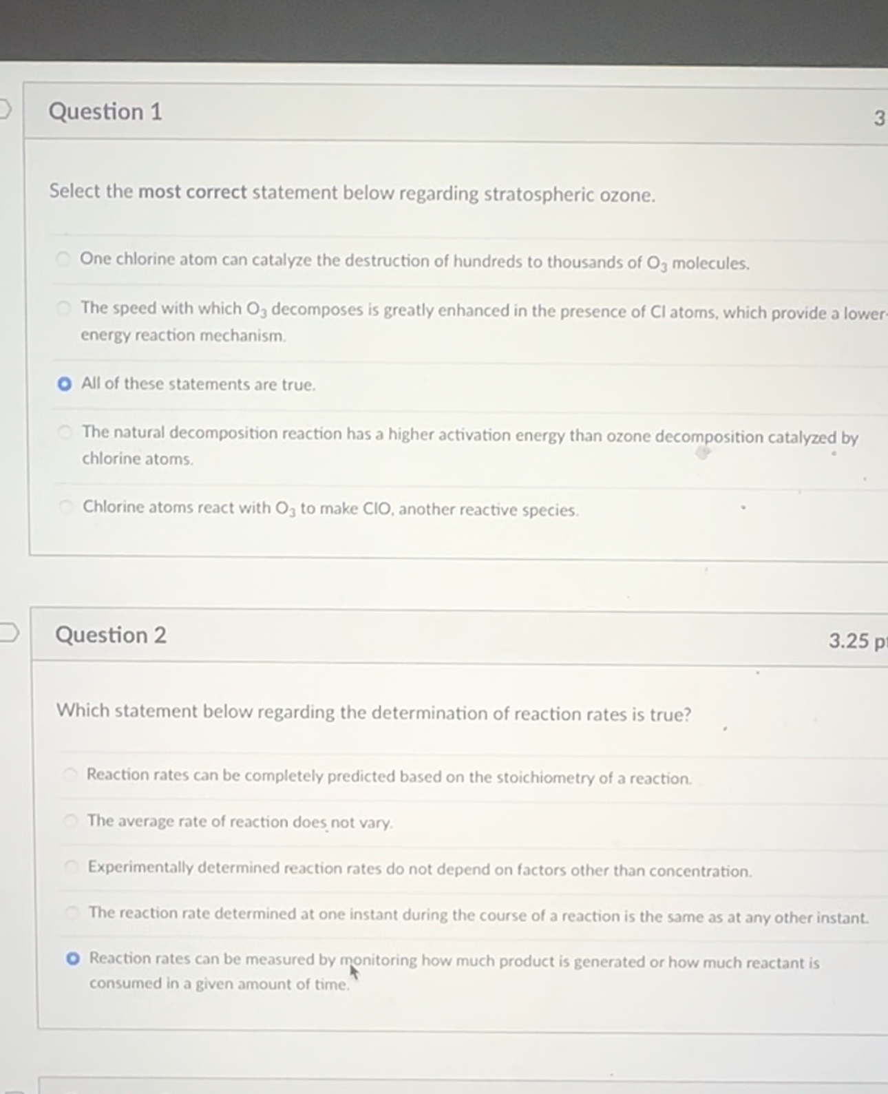 Solved Question 13Select the most correct statement below | Chegg.com