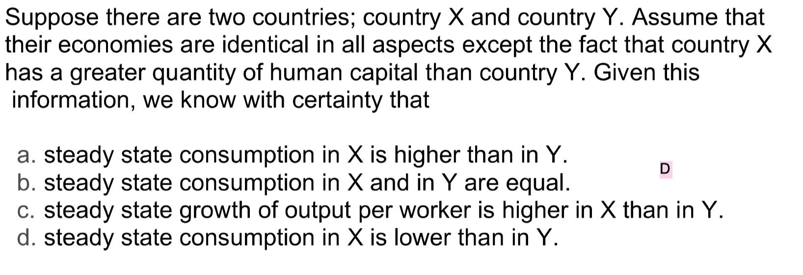 Solved Suppose there are two countries; country x ﻿and | Chegg.com