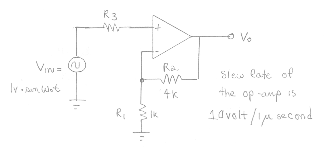 Solved the gain bandwidth production (GBW) ﻿for a given | Chegg.com