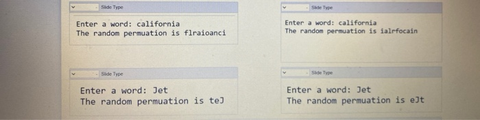 Solved Translate The Following Pseudocode For Randomly