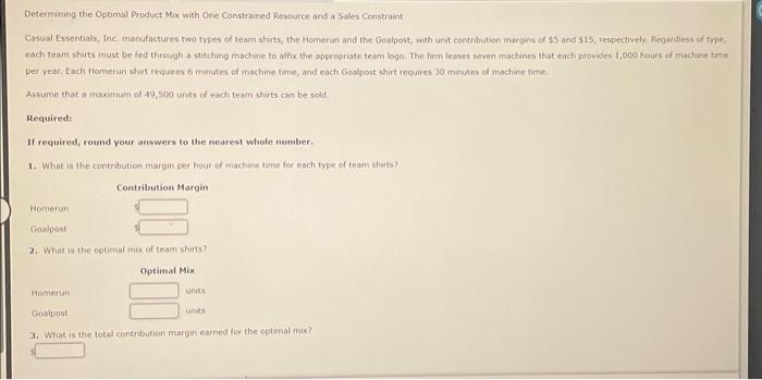 Solved Structuring a Keep-or-Drop Product Line Problem with | Chegg.com