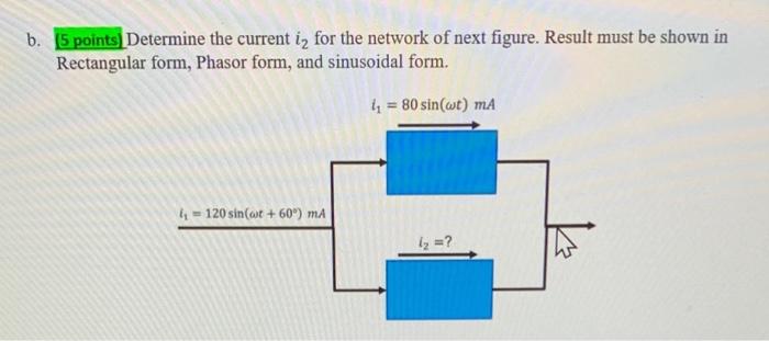 Solved a. 10 points ) For the circuit in next Figure, Find | Chegg.com