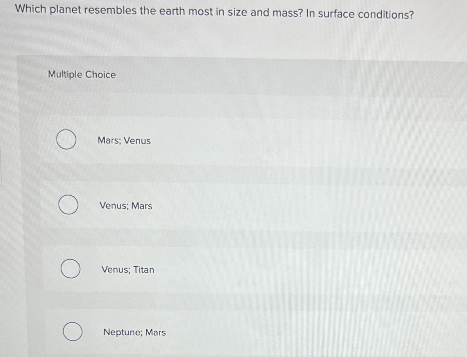 Solved Planetary ringsMultiple Choiceare thin sheets of | Chegg.com