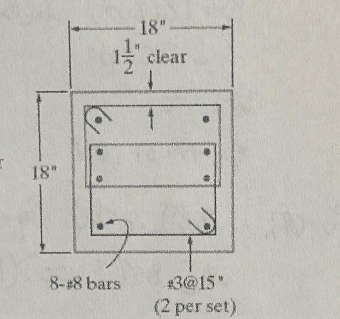 Solved Compute the maximum design axial load strength of the | Chegg.com