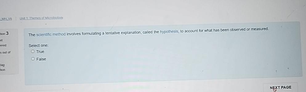 Solved The scientific method involves formulating a | Chegg.com