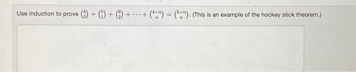 Solved Use induction to prove | Chegg.com