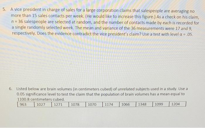 Solved Lab 8 -Hypotucsis Testing (One Sample) For each | Chegg.com