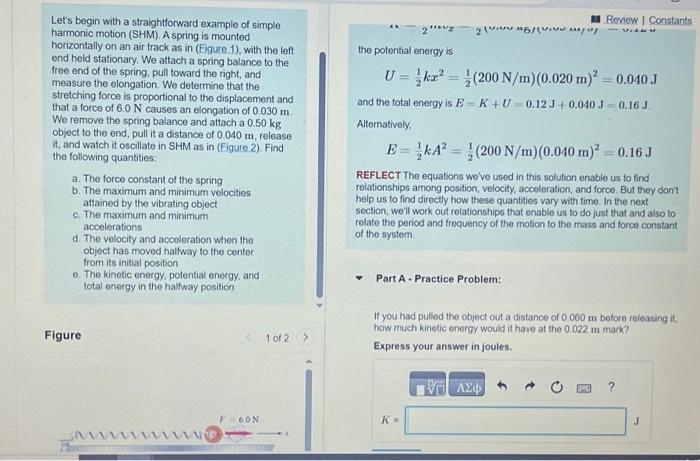 Solved Let's begin with a straightforward example of simple | Chegg.com