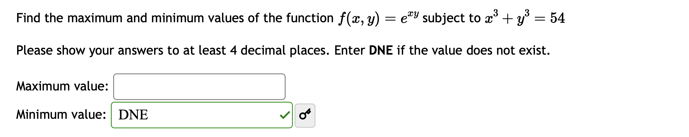 Solved Find The Maximum And Minimum Values Of The Function