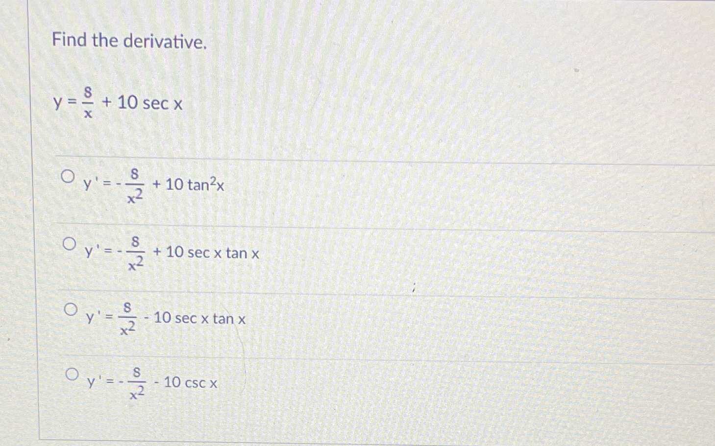 Solved Find the | Chegg.com
