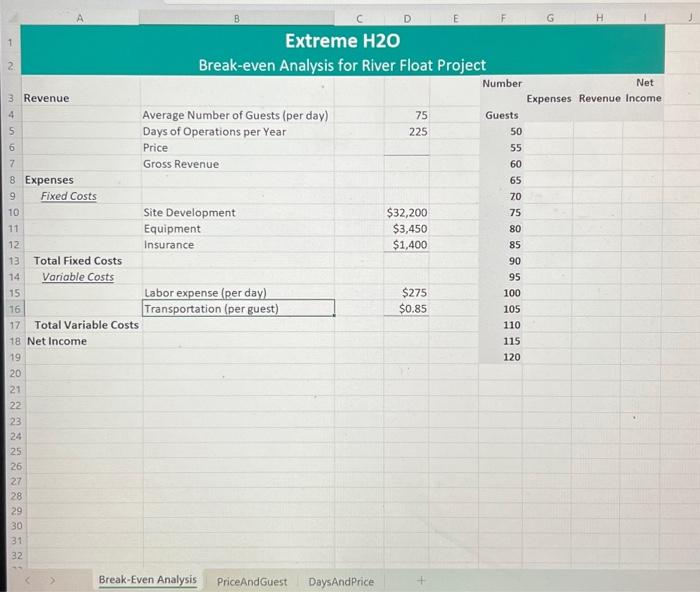 Copy the information in range A3:D18 from the | Chegg.com