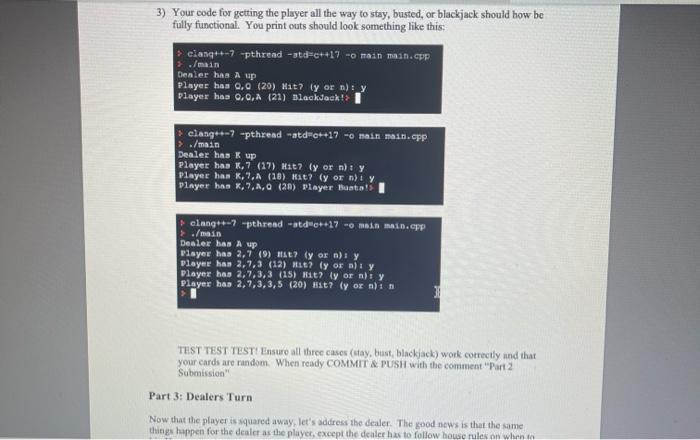 Part 1: Set up the Deck and Deal the Cards In Week 3 | Chegg.com