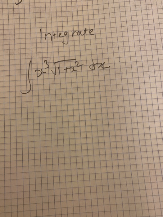 Solved Integrate 5- | Chegg.com