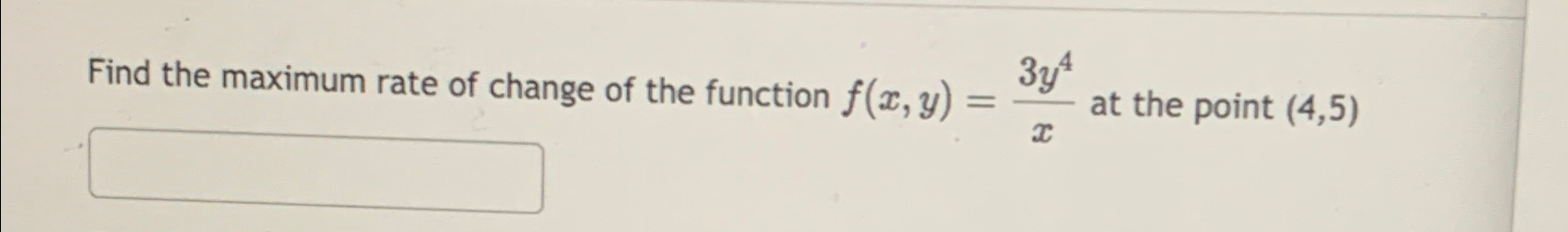 Solved Find the maximum rate of change of the function | Chegg.com
