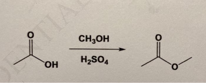Solved о CH3OH о ° H2SO4 ОН | Chegg.com
