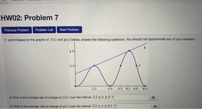 Solved Hw02 Problem 7 Previous Problem Problem List Next 