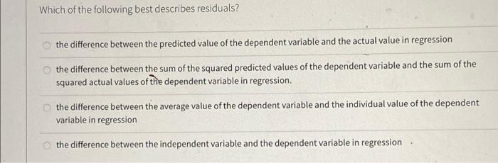 Solved In the regression equation Y = b0 + b1X, what does bi | Chegg.com