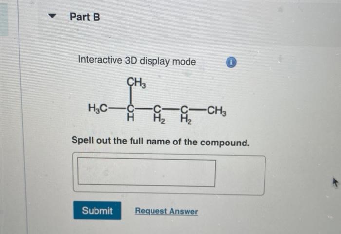 Solved Interactive 3D display mode Spell out the full name | Chegg.com