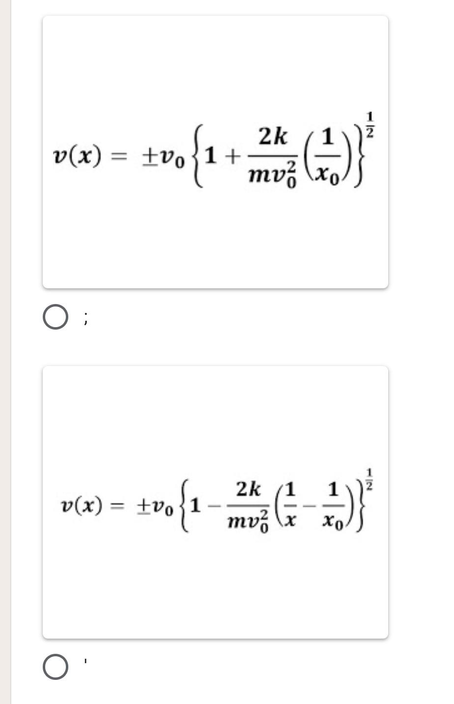 Solved A particle in an attractive inverse-square force | Chegg.com