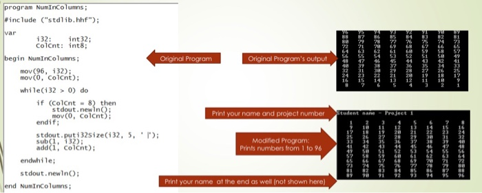 Implement the program on Page 36 • Modify the program | Chegg.com