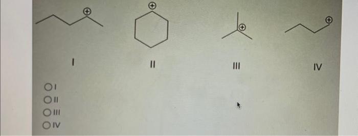 Solved II III IV 1 III III IV | Chegg.com