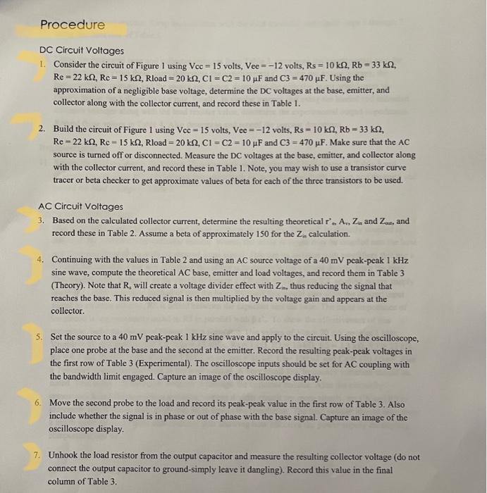 Please build figure 1 in Multisims. Follow procedure | Chegg.com