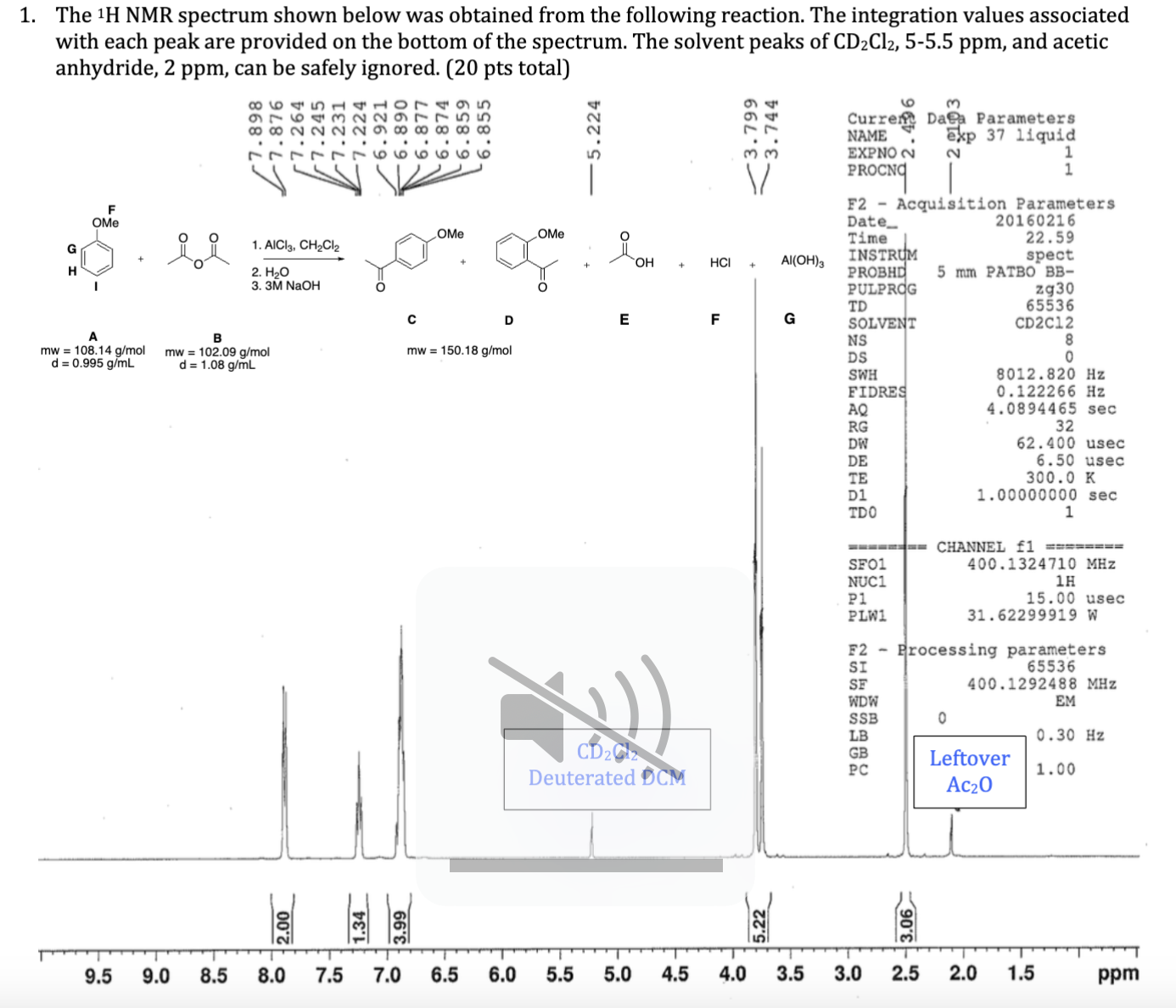 1. ﻿Draw three resonance structures of anisole to | Chegg.com