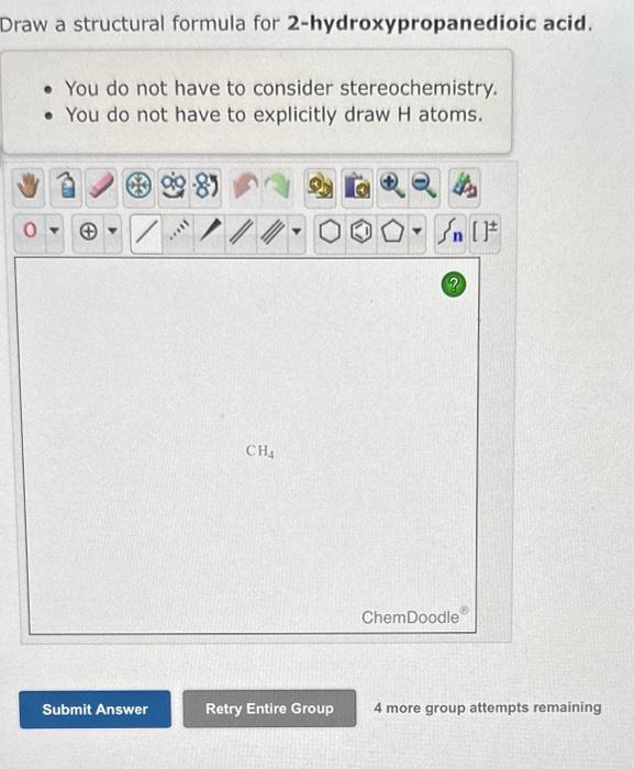 Solved Draw a structural formula for pentanoic acid. - You | Chegg.com