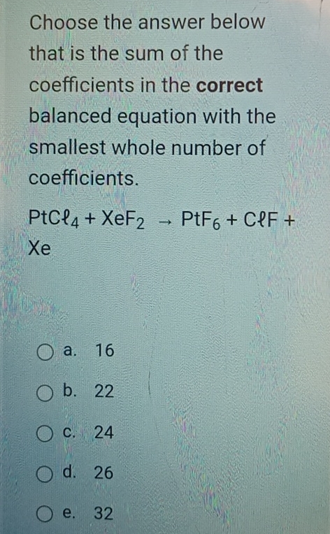 Solved Choose the answer below that is the sum of the | Chegg.com
