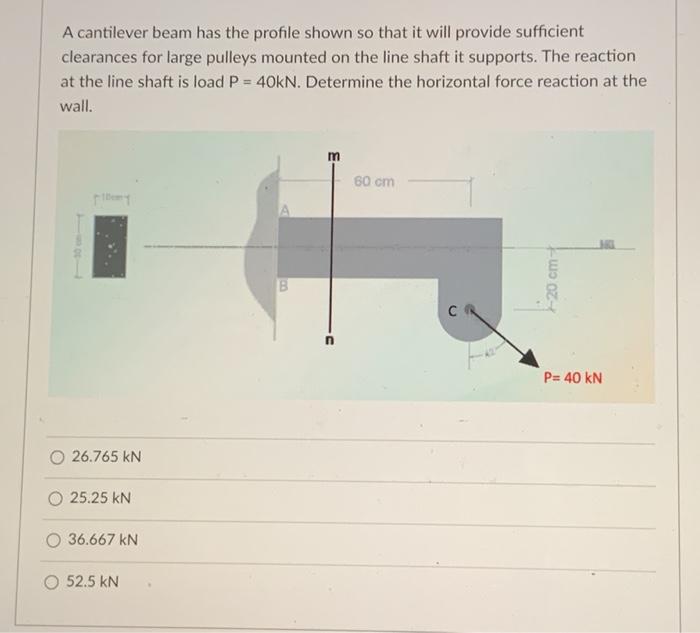 Solved A truck with axle loads of 20KN and 30KN on a wheel | Chegg.com