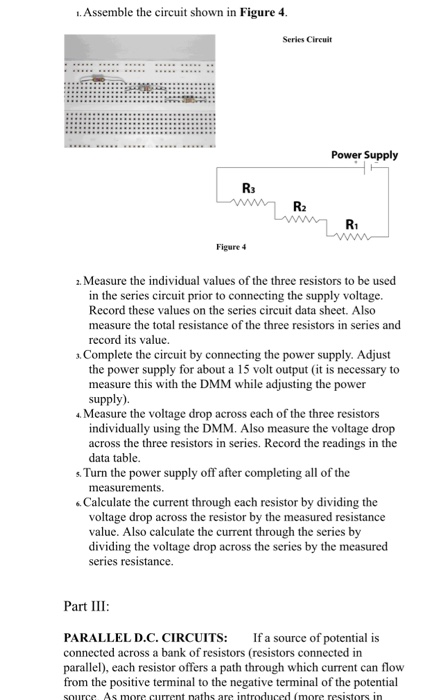 Solved E4a: Simple D.C. Circuits Introduction: An oft | Chegg.com