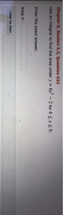 Solved Chapter 5, Section 5.3, Question 014 2 2 -10 Match | Chegg.com