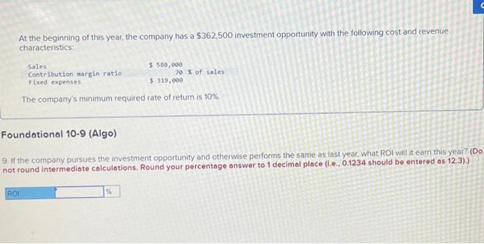 Solved The Foundational 15 (Algo) [LO10-1, LO10-2] [The | Chegg.com